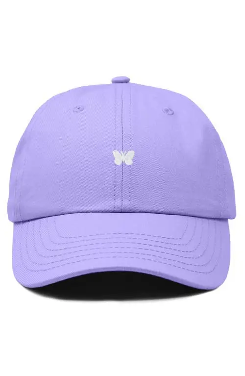 DALIX Lil Butterfly Baseball Cap - Lavender