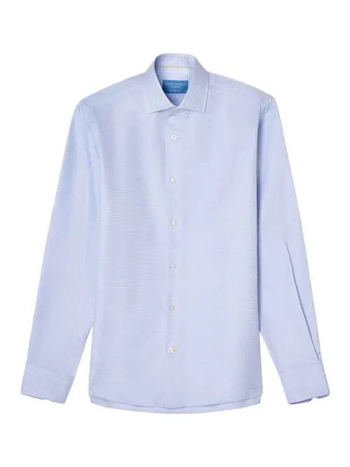 Robert Talbott Reynolds Hopsack Shirt In Classic Fit