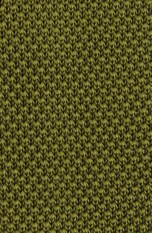CLIFTON WILSON Knit Silk Neck Tie