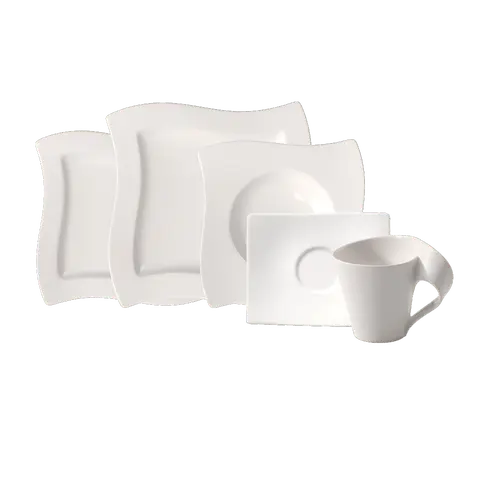 VILLEROY & BOCH Newwave 30 Piece Set - White