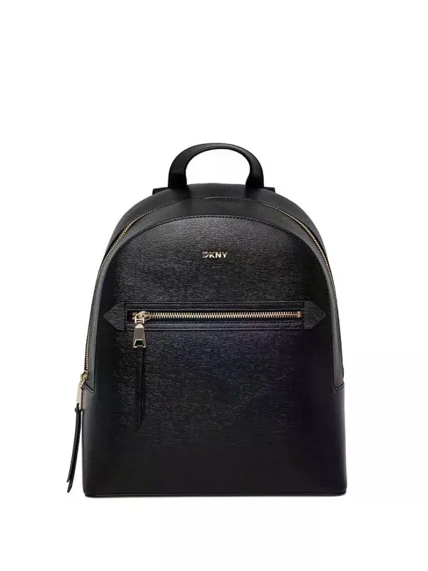Dkny Leather Backpack - Black