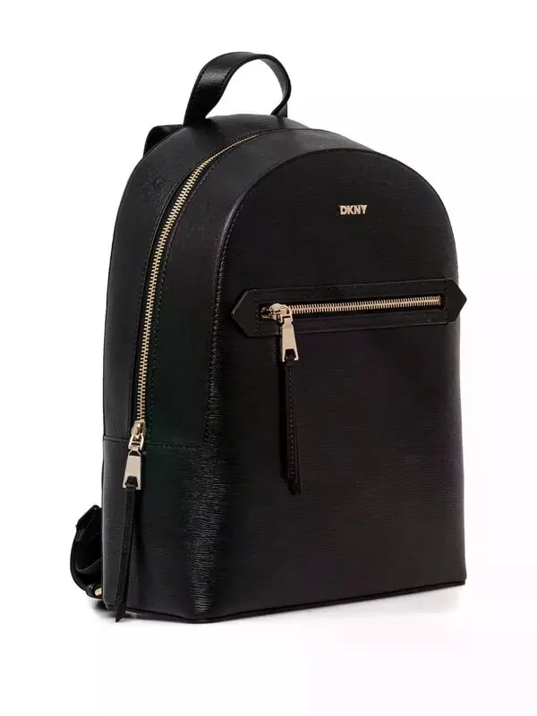 Dkny Leather Backpack - Black