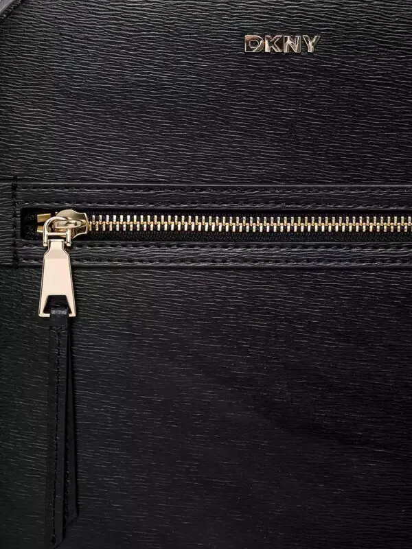 Dkny Leather Backpack - Black
