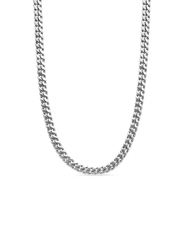 David Yurman Curb Chain Necklace - Silver