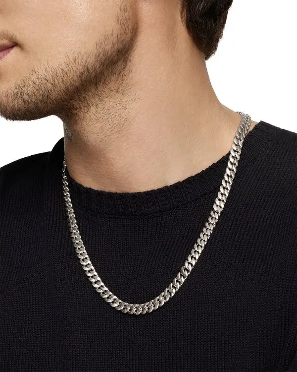 David Yurman Curb Chain Necklace
