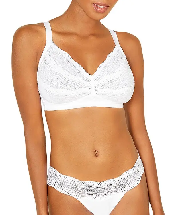Cosabella Dolce Curvy Bralette - White