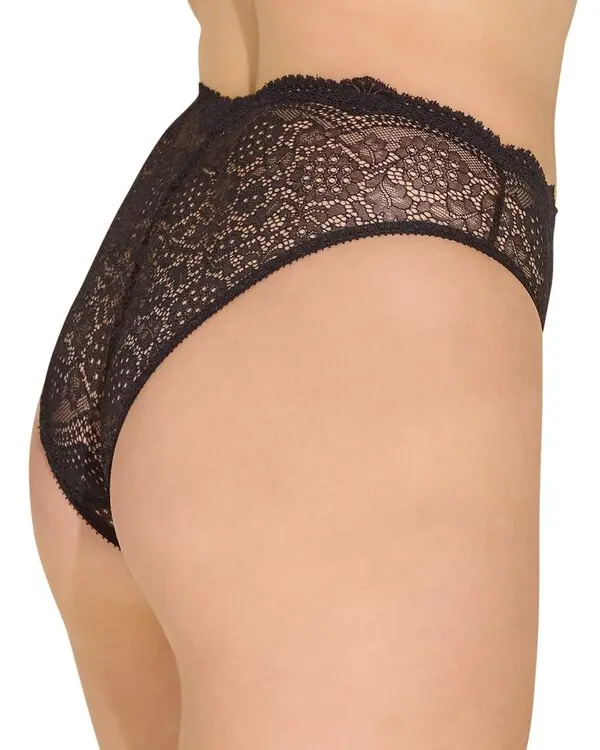 Cosabella Forte High-rise Bikini Bottom - Black
