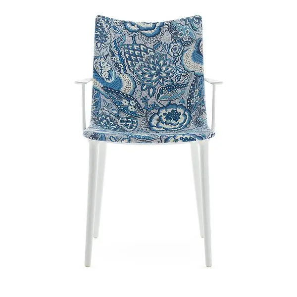 KARTELL H. H.h. Upholstered Fabric Chair - White/ink