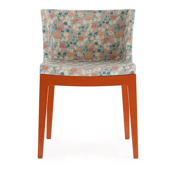 KARTELL Mademoiselle Liberty Dining Chair - Rust Orange/poppy Meadowfield