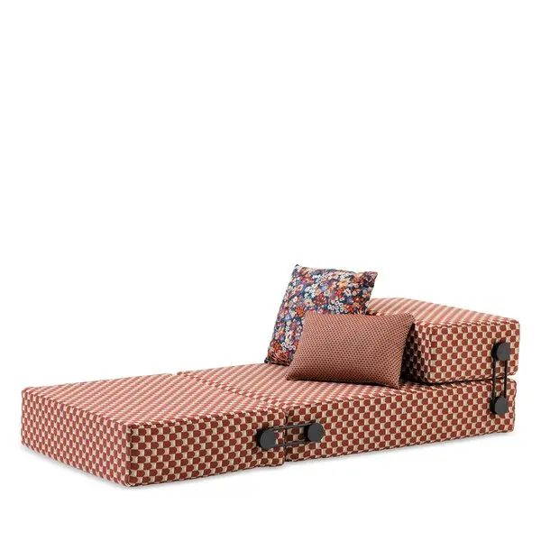 KARTELL Trix Outdoor Liberty Obi Check Lounge Chair - Rust
