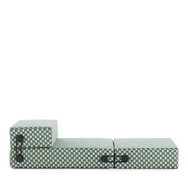 KARTELL Trix Outdoor Liberty Obi Check Lounge Chair - Sage