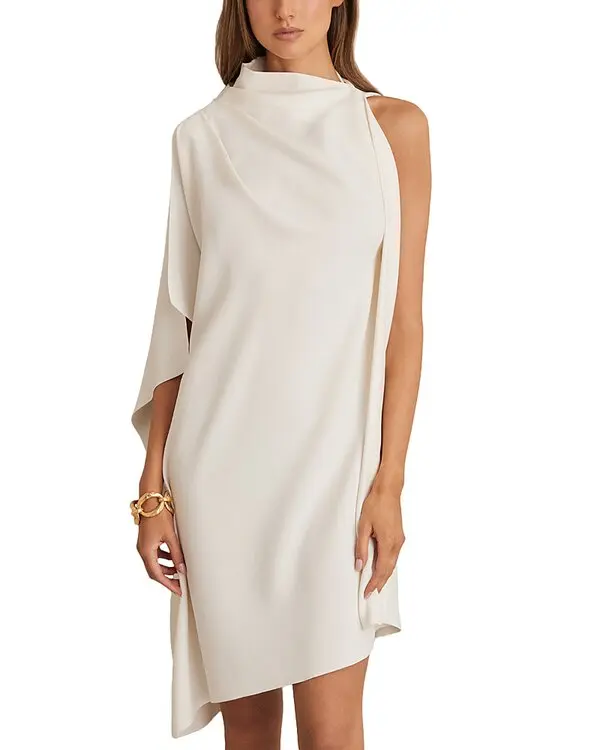 REISS Ellery Draped Mini Dress