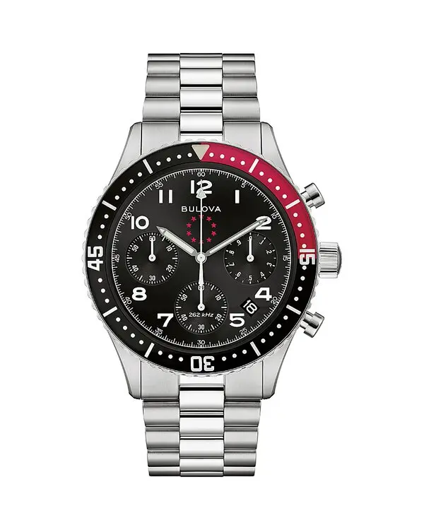 Bulova Marine Star Chronograph - Black/silver