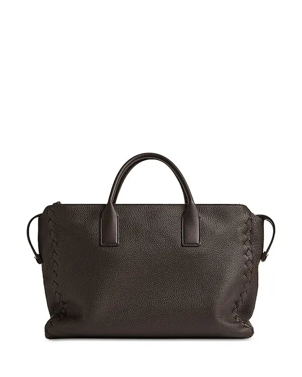 Bottega Veneta Borsa Interview Briefcase - Brown