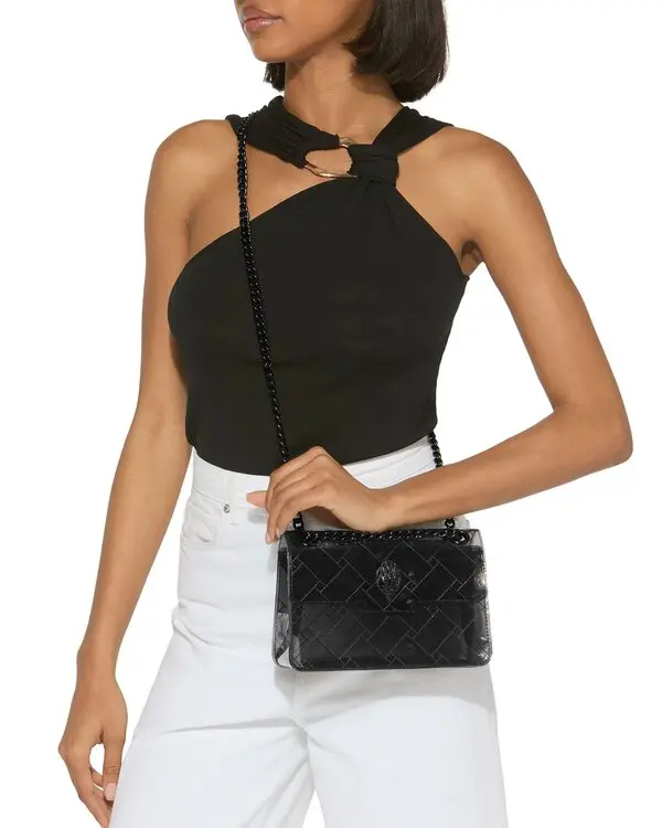 Kurt Geiger Mini Kensington Vinyl Drench Bag