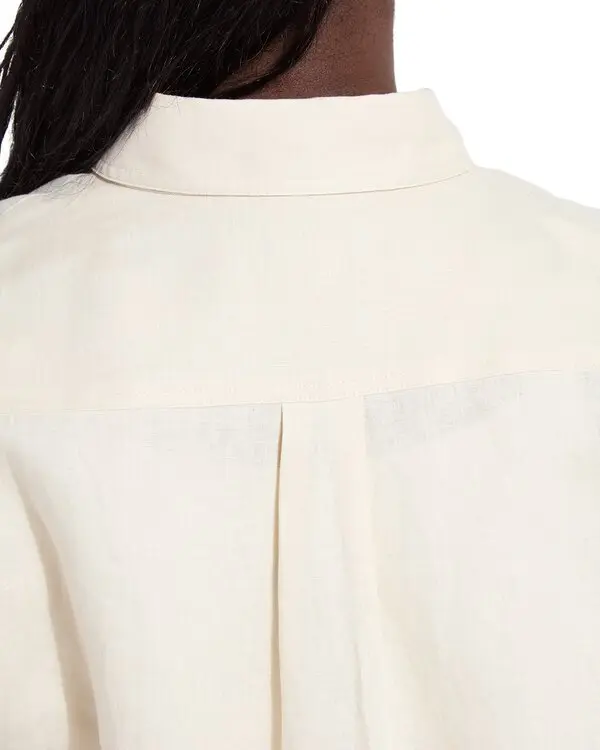 Lyssé Roxanna Linen Embroidered Shirt