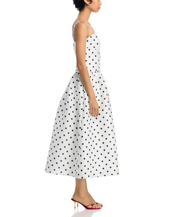 French Connection Polka Dot Midi Dress