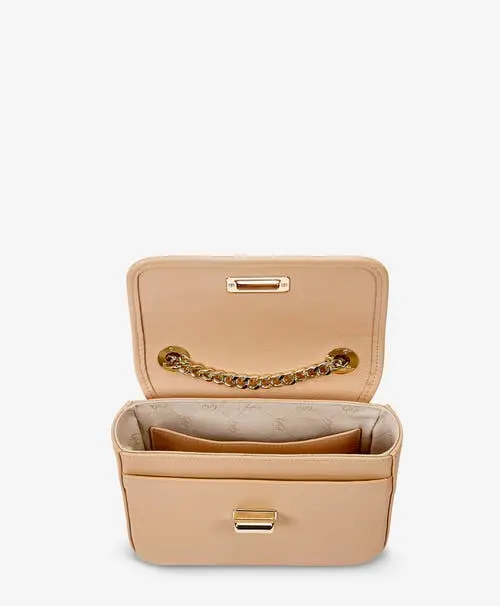 Gigi New York Riley Shoulder Bag - Cappuccino
