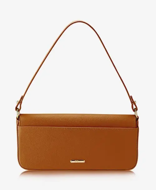 Gigi New York Audrey Shoulder Bag - Tan
