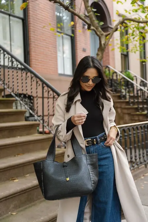 Gigi New York Mercer Tote - Black