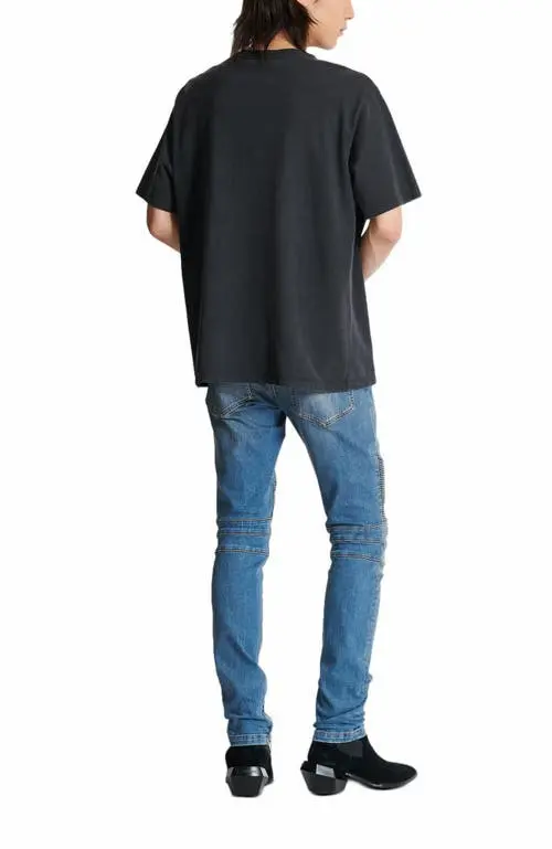 Balmain Vintage Embroidered T-shirt - Grey