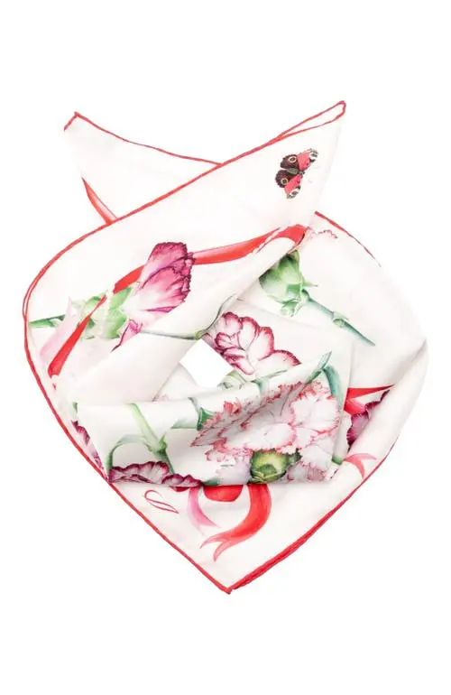 ELIZABETTA Dianthussilk Bandana