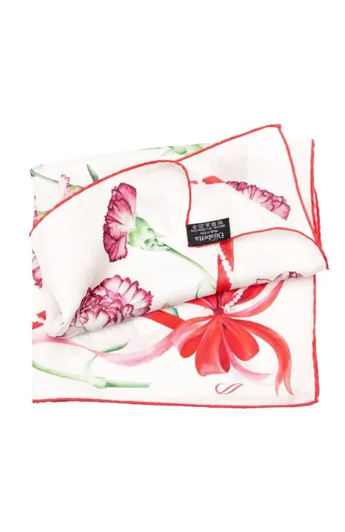 ELIZABETTA Dianthussilk Bandana