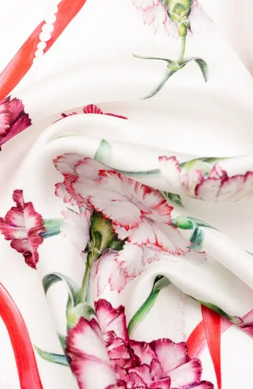 ELIZABETTA Dianthussilk Bandana