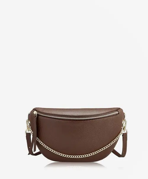 Gigi New York Beck Sling Bag - Chocolate
