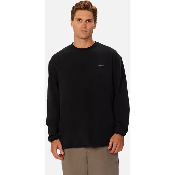 INDUSTRIE AUSTRALIA The Newport Long Sleeve T-shirt - Black