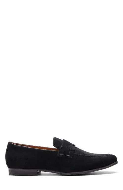 CARLOS BY CARLOS SANTANA Groove Weave Loafer - Black Suede