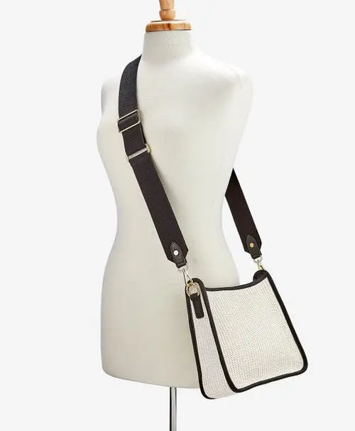 Gigi New York Elle Crossbody Bag - Black