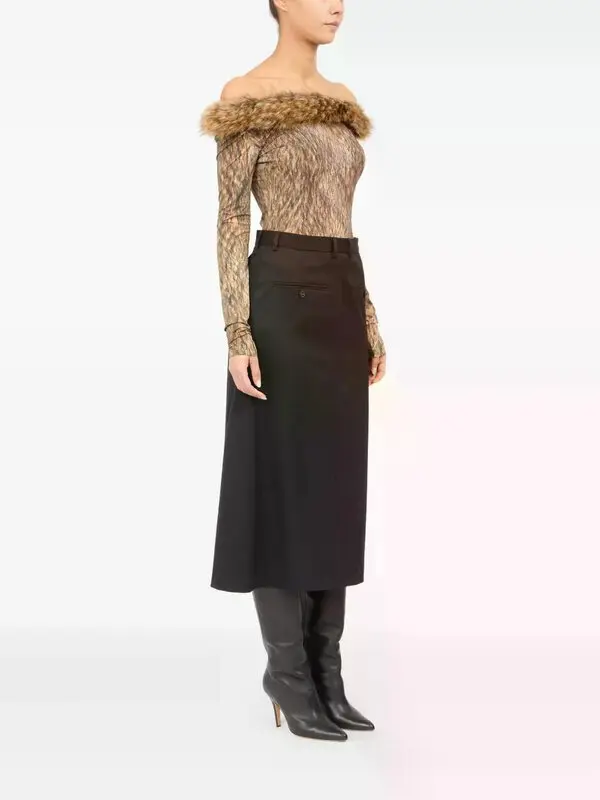 MAISON MARGIELA Virgin Wool-blend Skirt