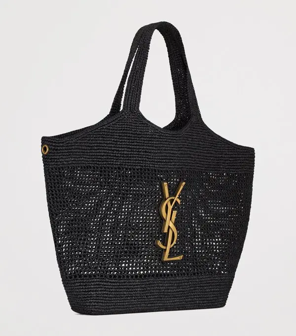 Saint Laurent Icare Maxi Tote Bag - Black