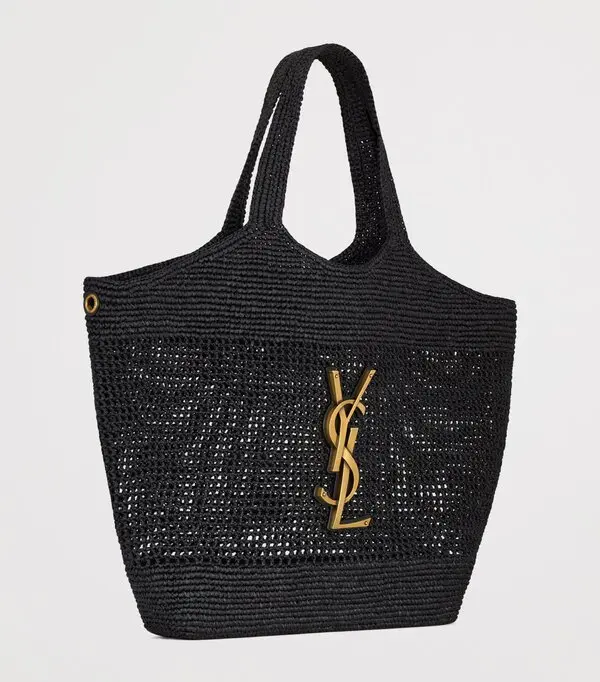 Saint Laurent Icare Maxi Tote Bag - Black