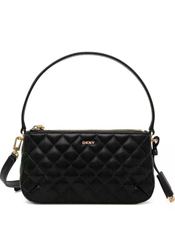Dkny Quilted Leather Shoulder Bag