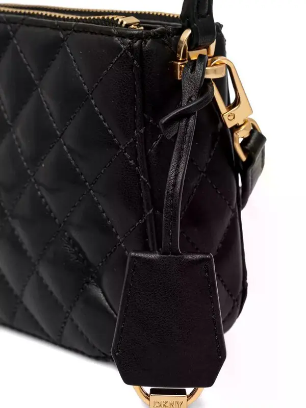 Dkny Quilted Leather Shoulder Bag