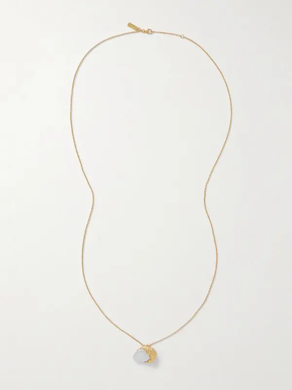 Pacharee Dhin -plated Pearl Necklace - Gold