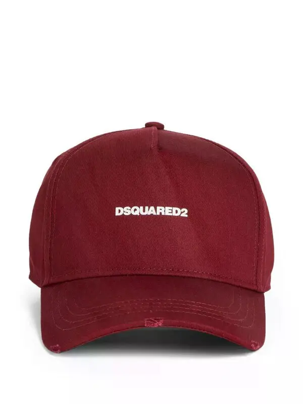 Dsquared2 Mini-logo Baseball Cap - Red