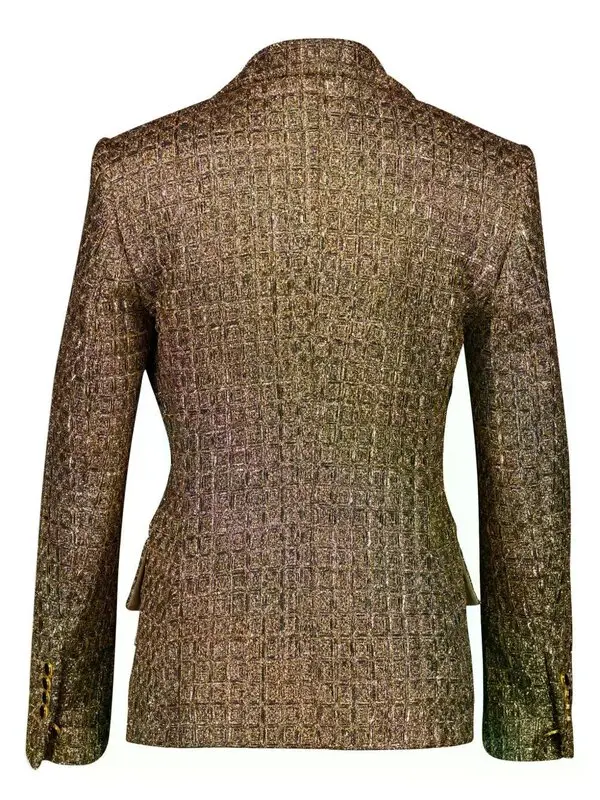 TOM FORD Tweed Single-breasted Blazer