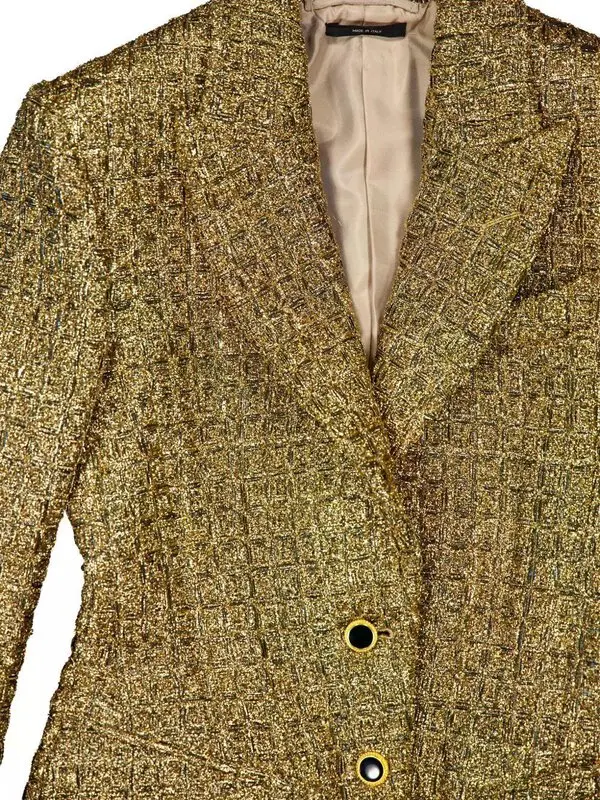 TOM FORD Tweed Single-breasted Blazer