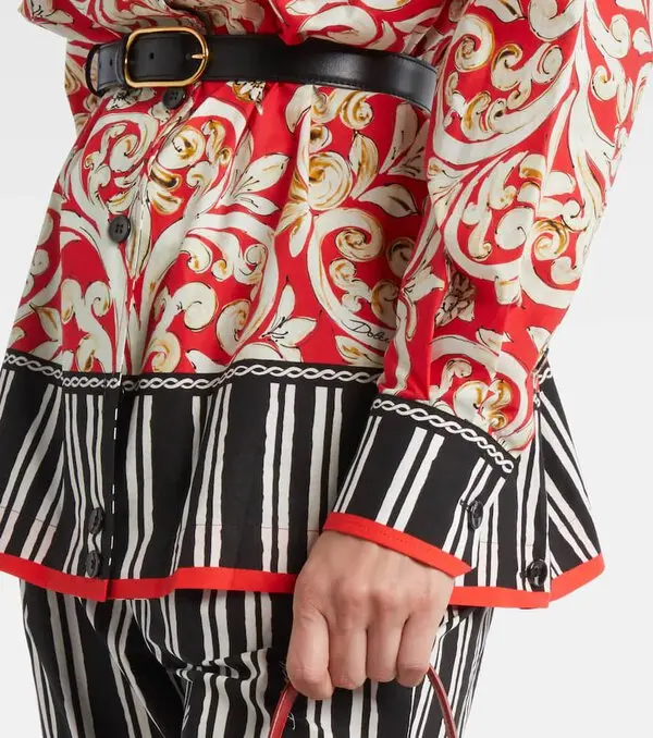 Dolce & Gabbana Printed Cotton Shirt