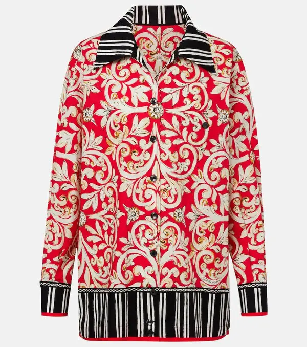 Dolce & Gabbana Printed Cotton Shirt - Multicoloured