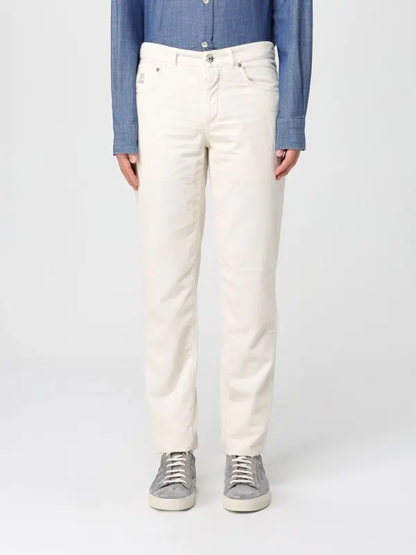 Brunello Cucinelli Trousers - White