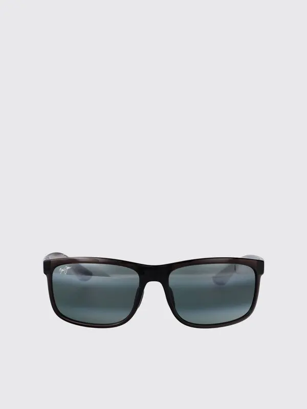 Maui Jim Rectangle Full Rim Sunglasses - Grey