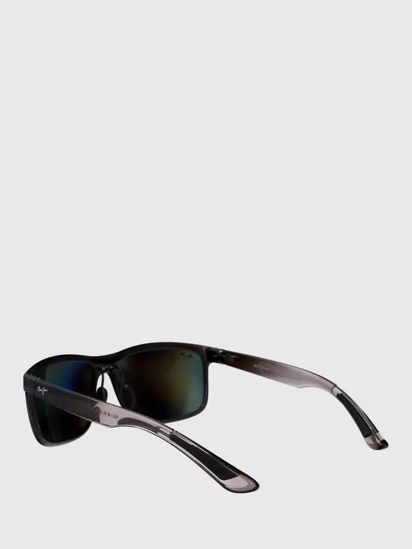 Maui Jim Rectangle Full Rim Sunglasses - Grey
