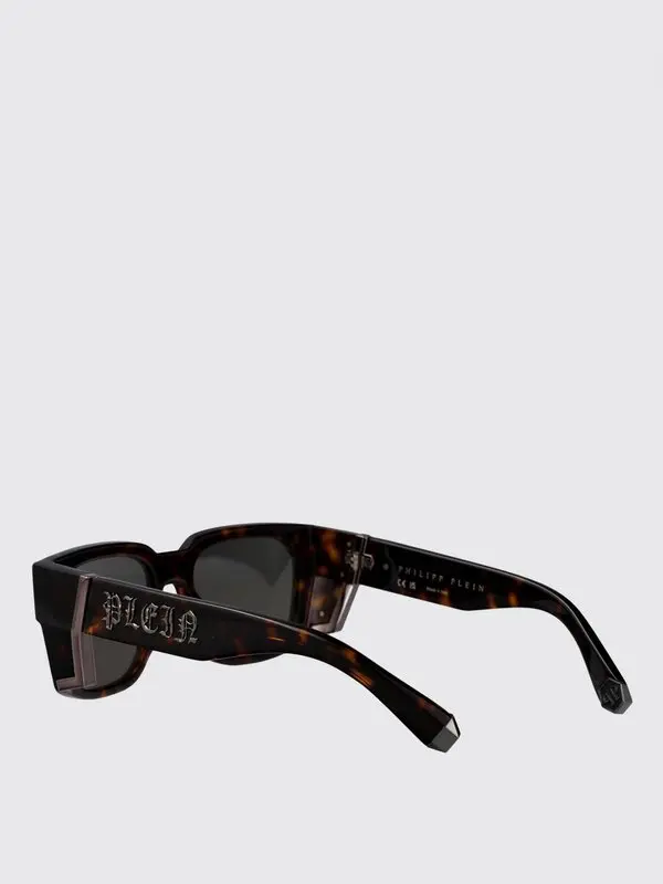 Philipp Plein Rectangular Frame Sunglasses - Brown