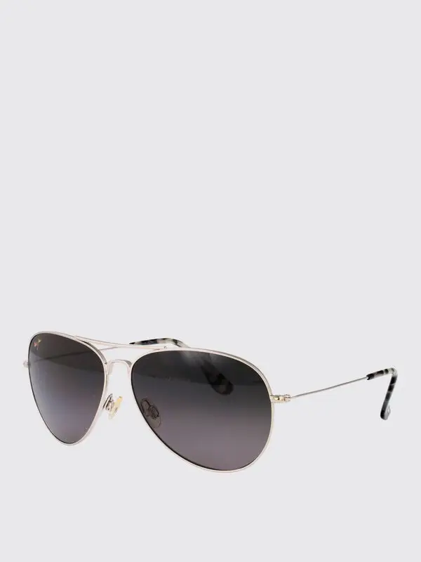 Maui Jim Aviator Sunglasses - Silver