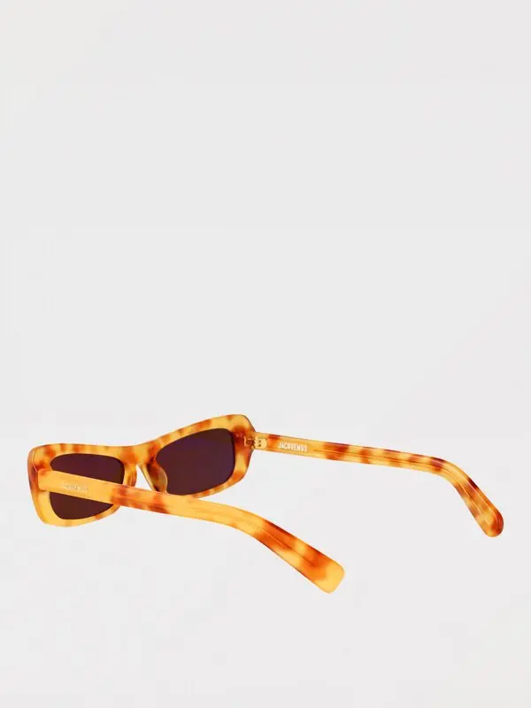 Jacquemus Rectangular Tortoiseshell Sunglasses - Beige