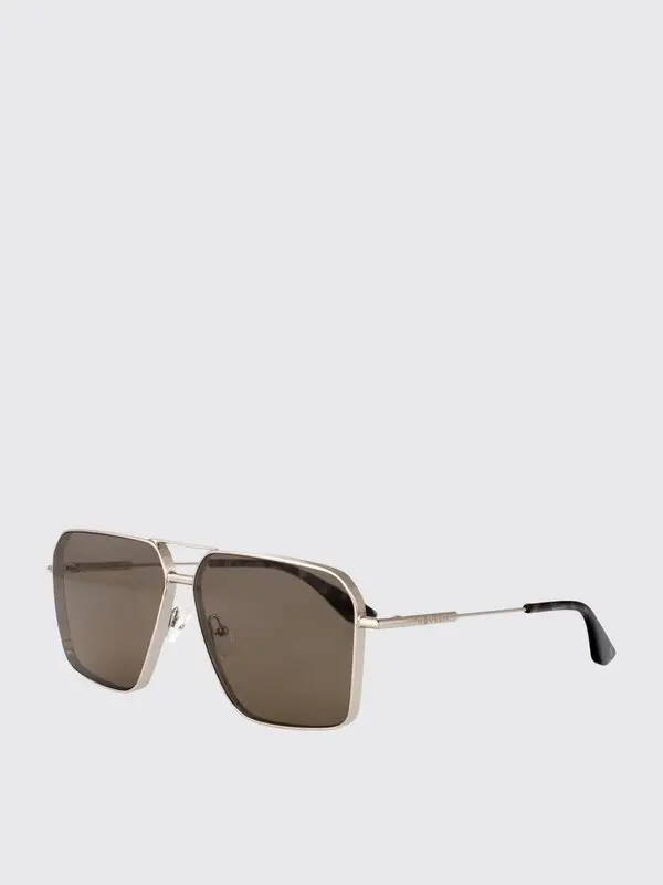 Alexander McQueen Full Rim Sunglasses - Silver